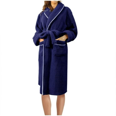 PAVILIA Premium Womens Plush Soft Robe, Lightweight, Full Length with ...