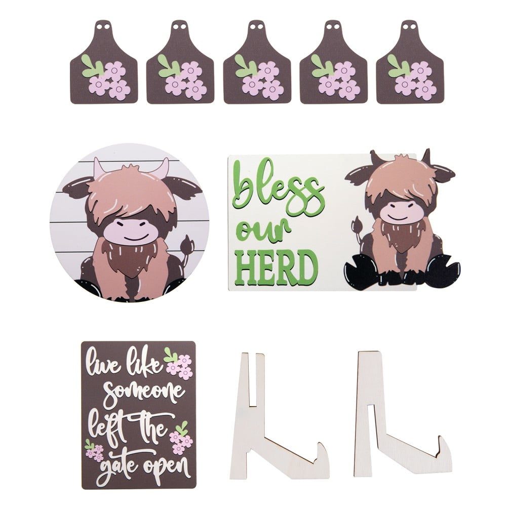 JINGXI 2 Tier Tray Decorations Centerpiece Tray Long 2 Tier Tray ...