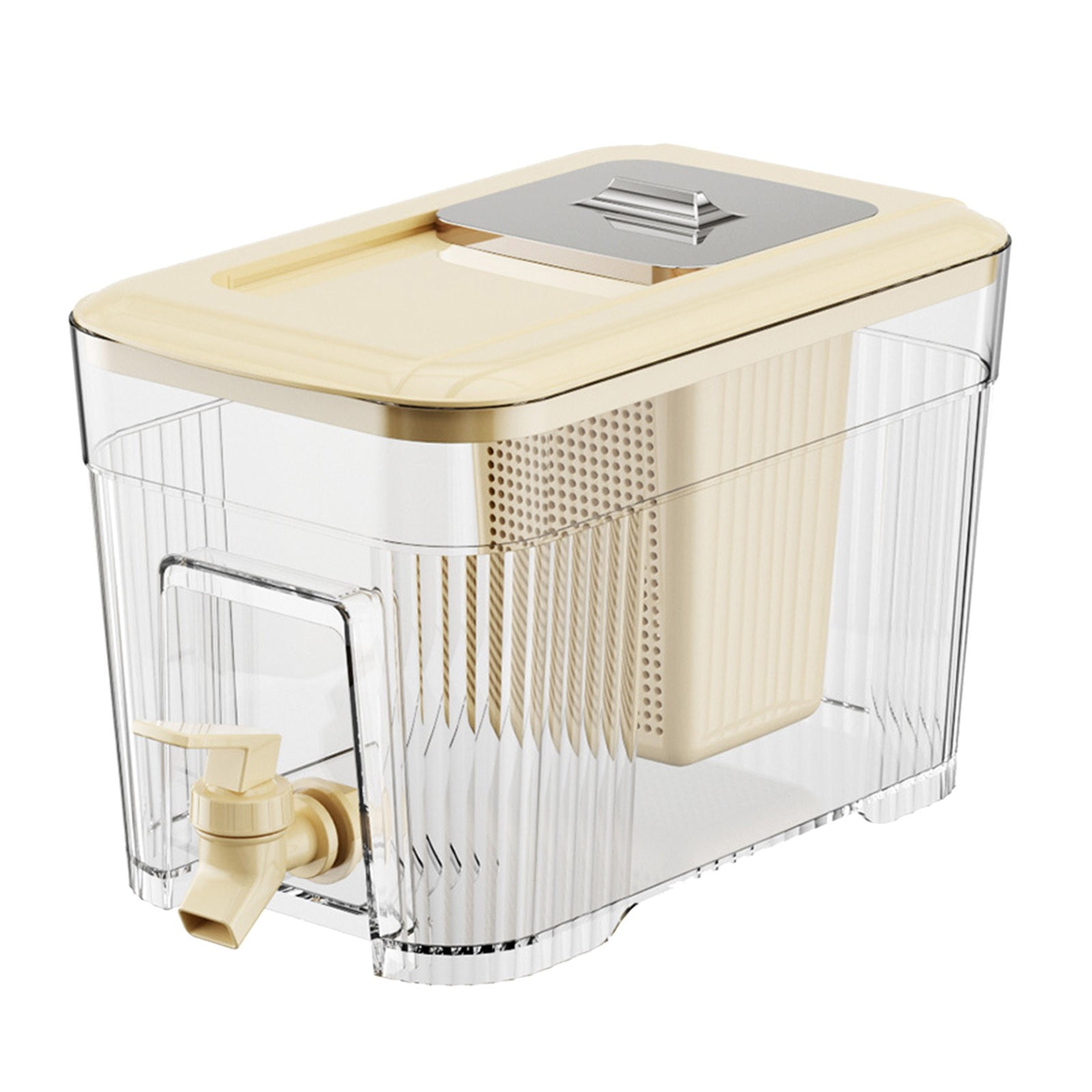 JINGXI Flour Jar Super Cubes Freezer Tray with with Lids for Organizing ...