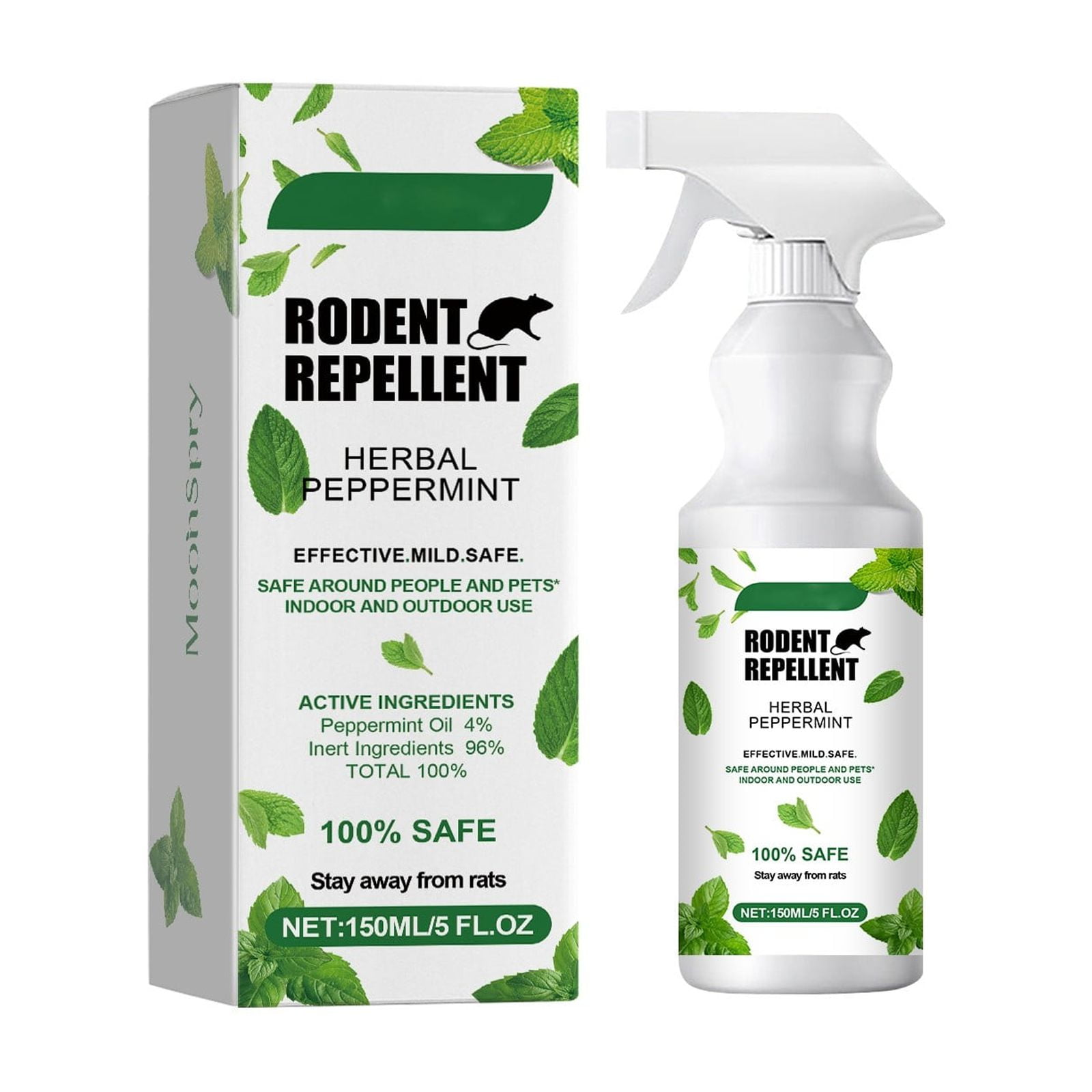 JINGXI Mint Flavored Spray Tracking Outdoor 150ML - Walmart.com