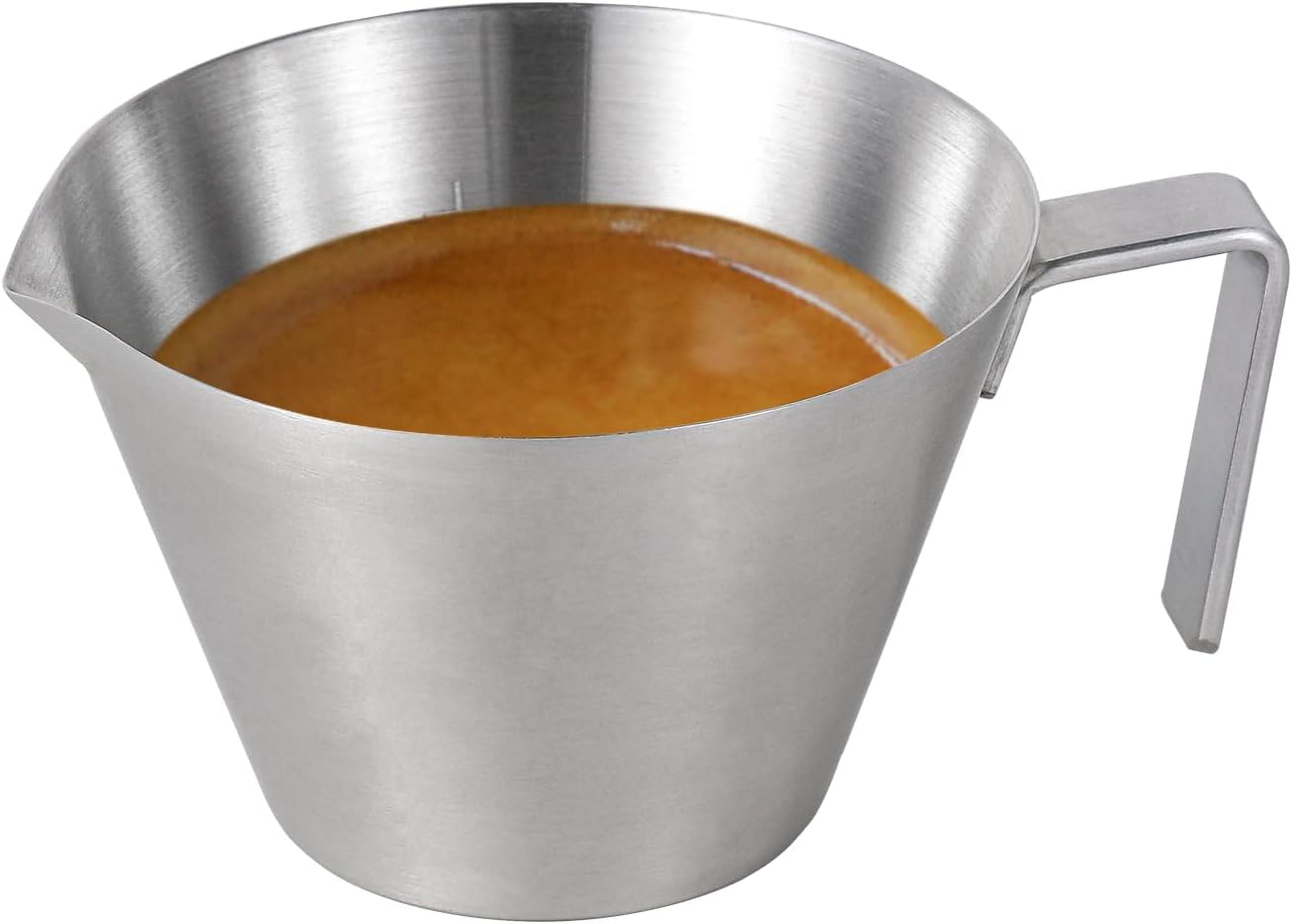JINGYANG Espresso Measuring Cup with Handle 2 Pack Double Shot Espresso ...
