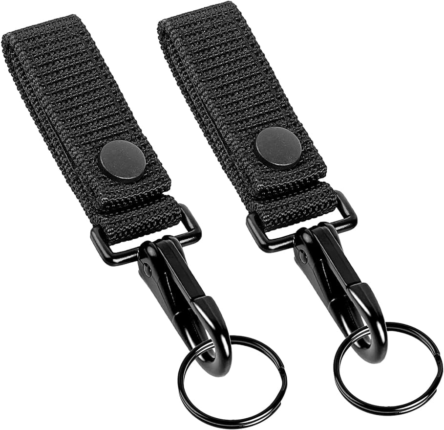 JINGYANG Heavy Duty Belt Clip with Key Holder for 2" and 2¼" Wide Belt ...