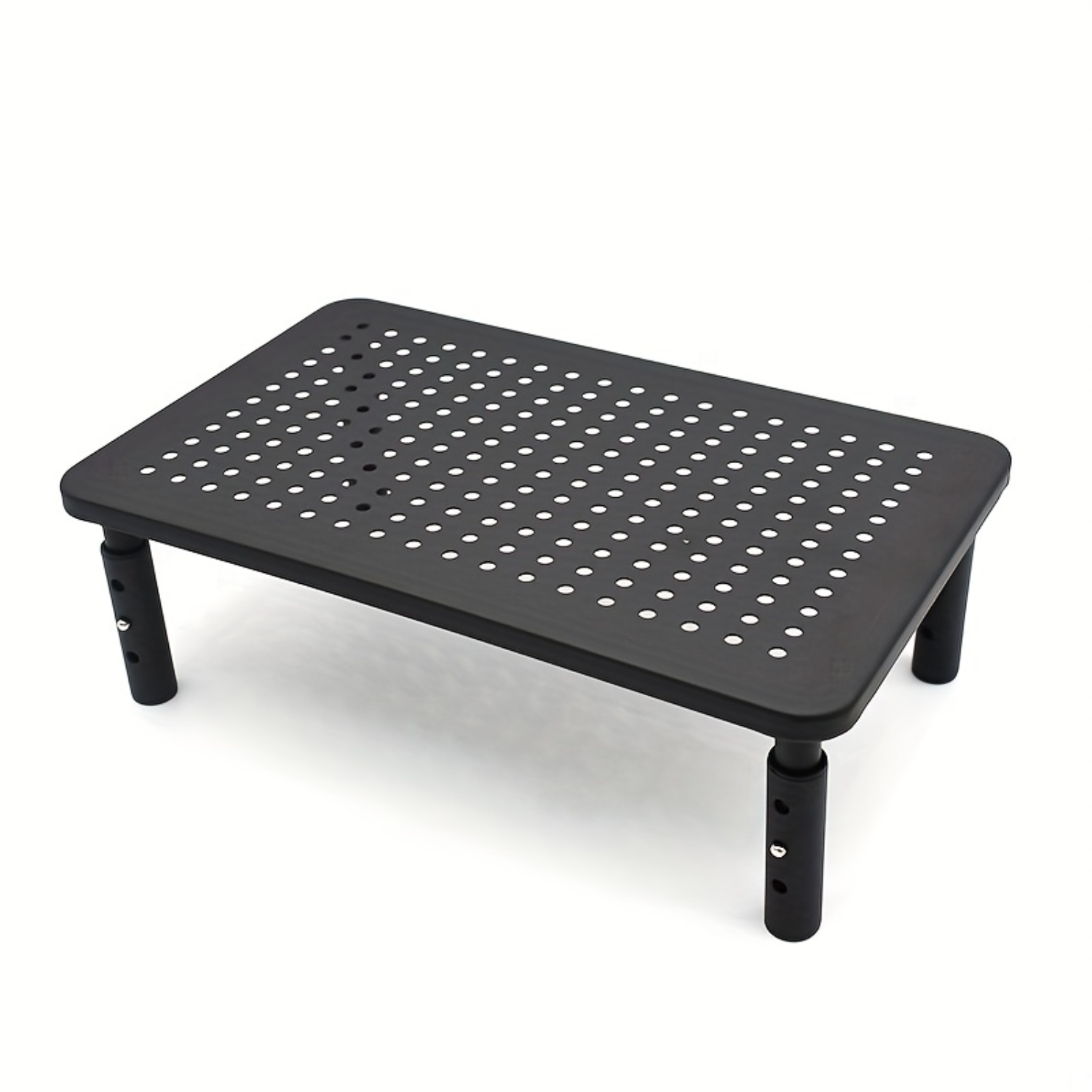 JINGZBH Adjustable Metal Desktop Computer Stand with 3 Height Options ...