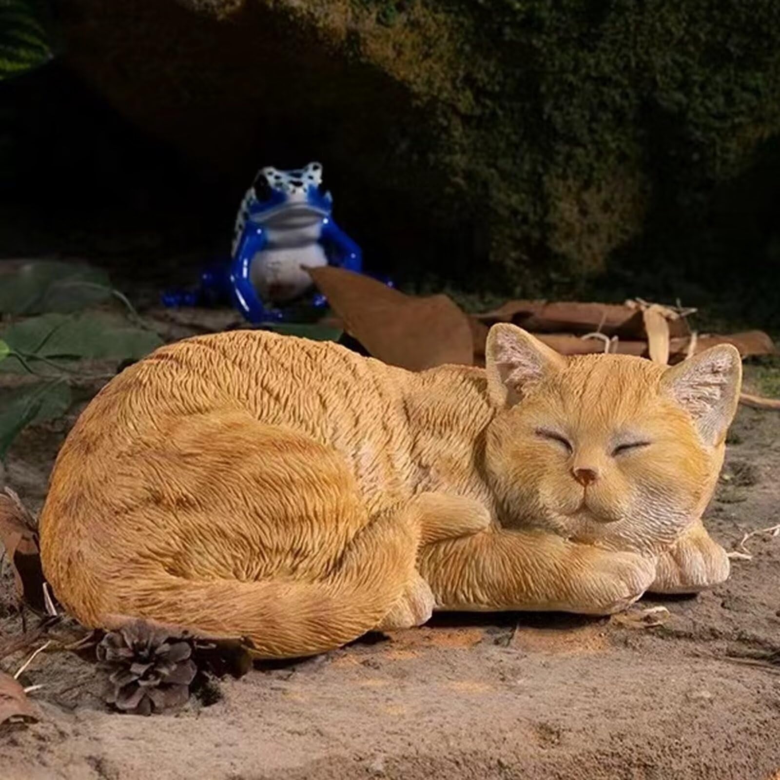 JINITAIMEI Garden Decor Cat Statue Outdoor, Figurines & Sculpture ...