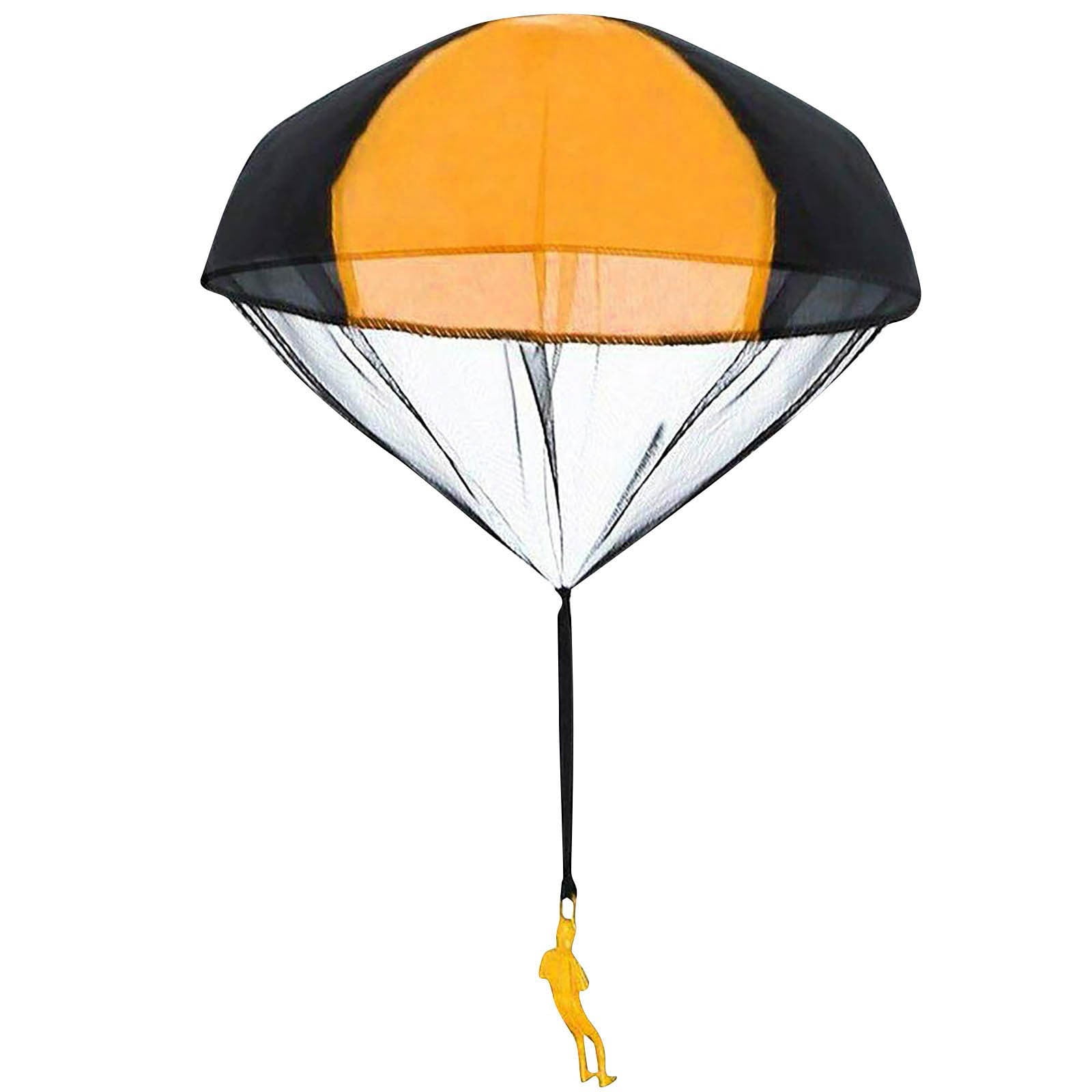 JINMIC Parachute Toys for Kids Tangle Free Outdoor Flying Parachute Men ...