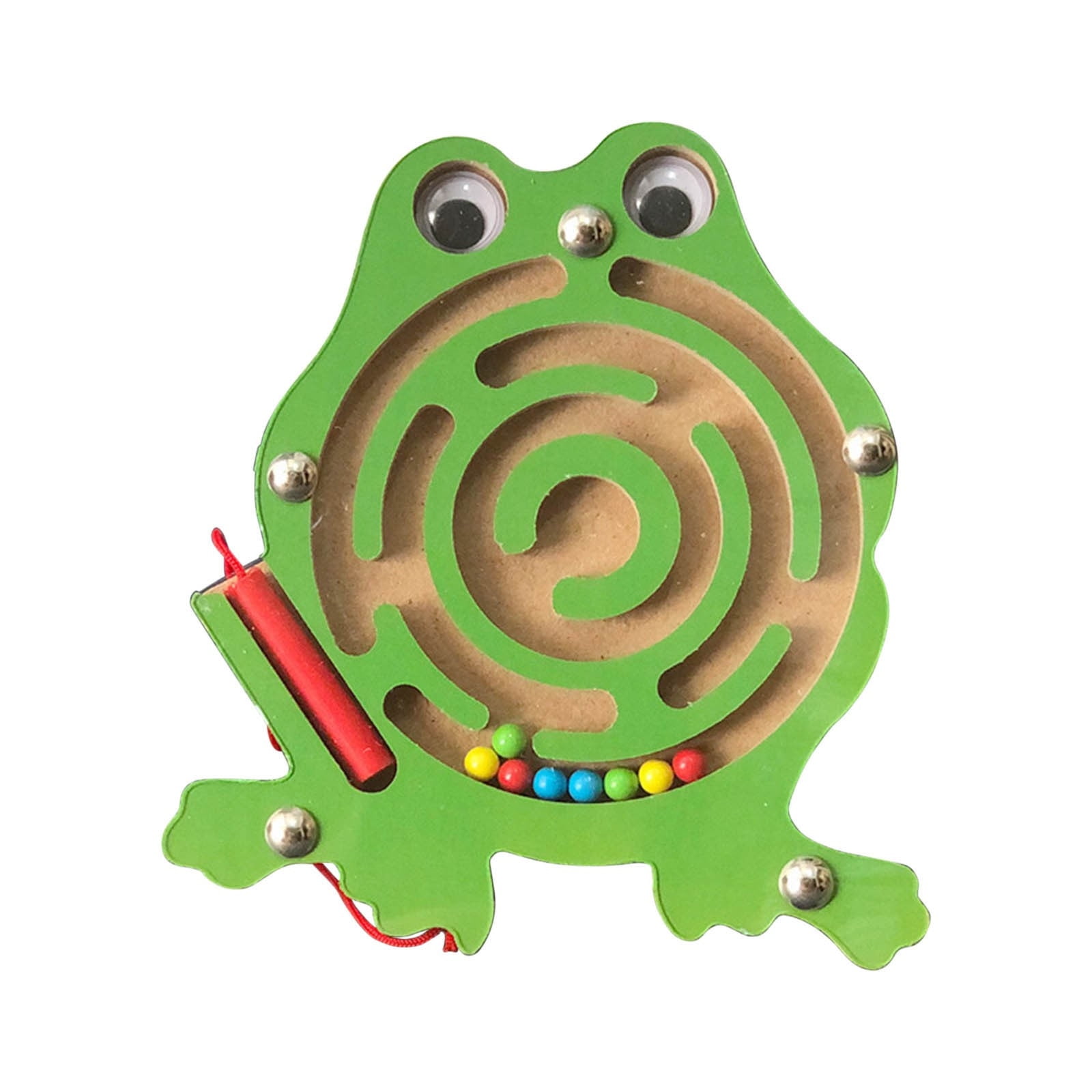 JINMIC Wooden Magnetic Maze Toys for Kids Animal Interactive Puzzle ...