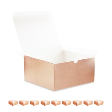 PACKHOME Gift Boxes with Windows for Presents, 9x6.5x3.8 inch, 5 Green ...