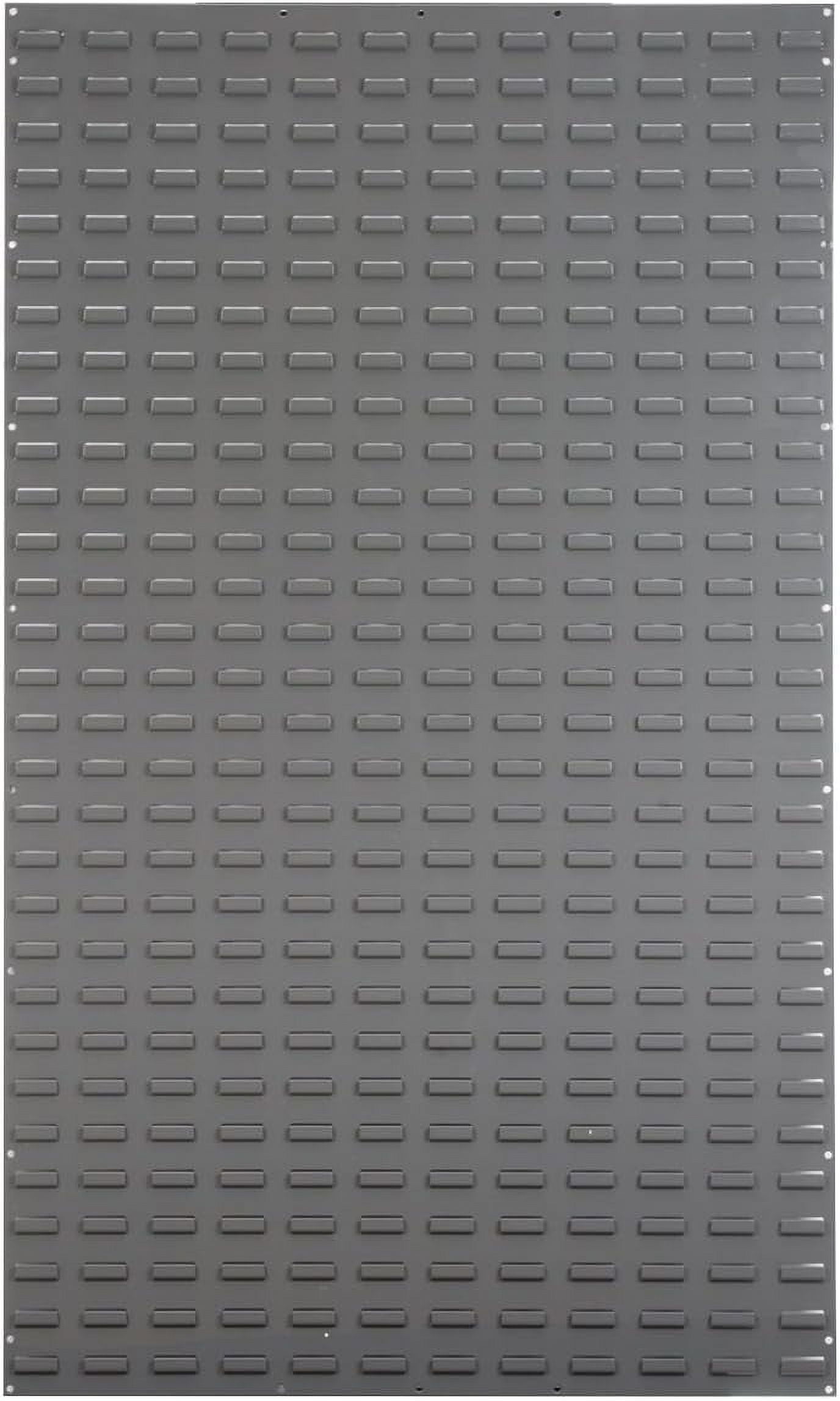 JINMING 30161 Heavy Duty Wall Mount Garage Storage Steel Louvered Panel ...