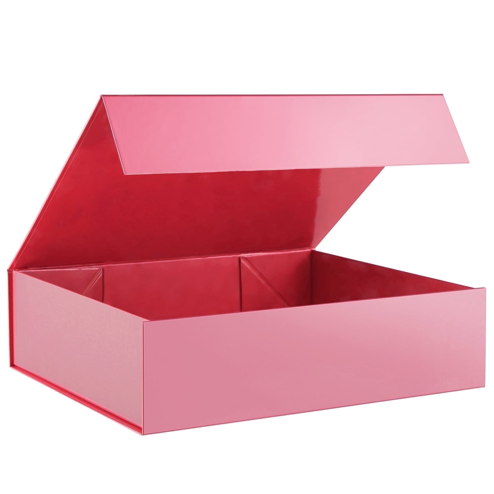 JINMING Gift Box with Lid for Presents, 11x7.8x2.3 inches, Pink ...
