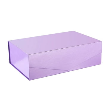 PKGSMART Gift Boxes, 5 Black Gift Boxes with Magnetic Lids for ...