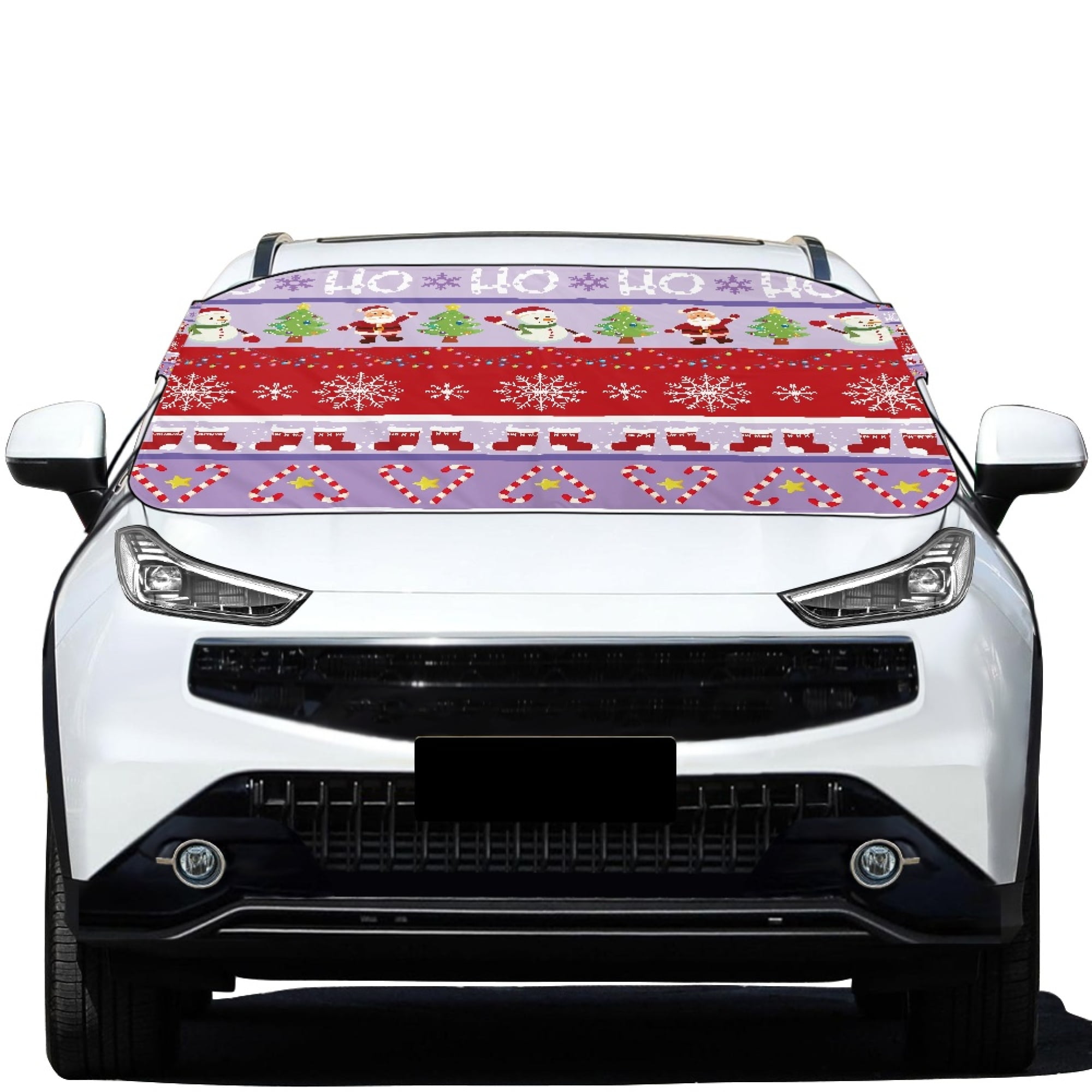 JINMUZAO Christmas Windshield Cover for Ice and Snow, Car Windshield ...