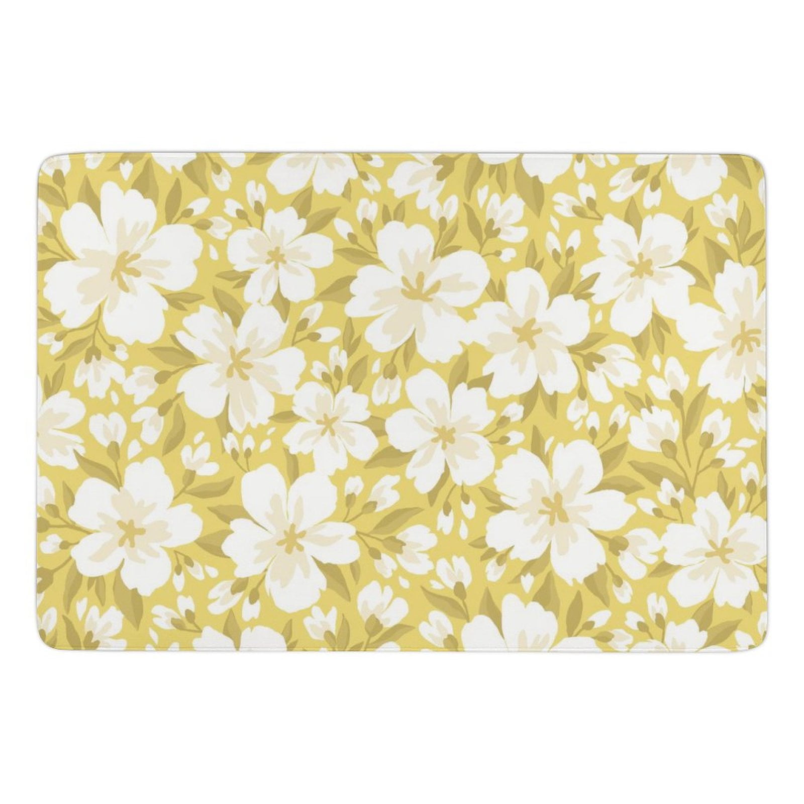 JINMUZAO Daisy Area Rug Soft Rug Coral Velvet Anti Slip Carpet for ...