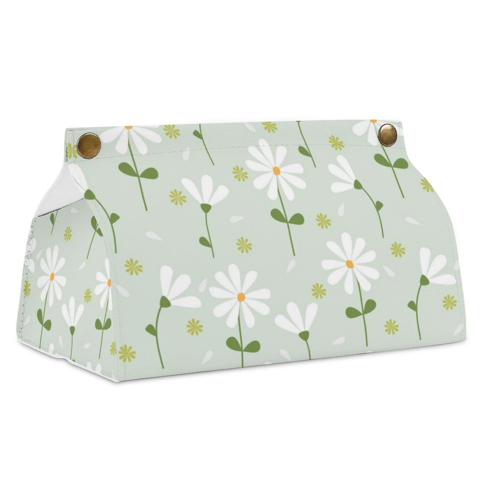 JINMUZAO Daisy Tissue Box Cover for Bathroom Vanity Counter Tops Also ...