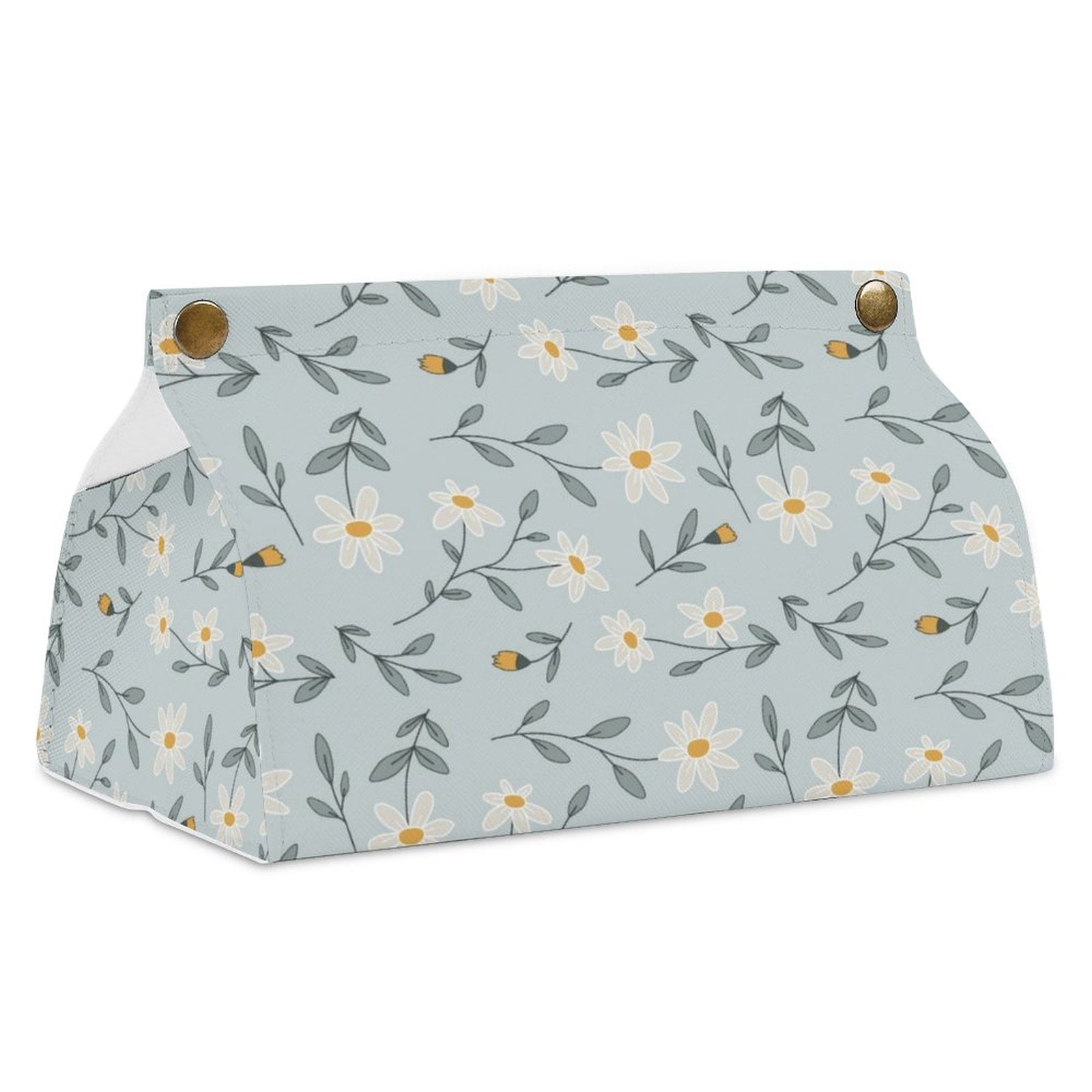 JINMUZAO Daisy Tissue Box Cover Tissue Box Holder for Living Room/Night ...