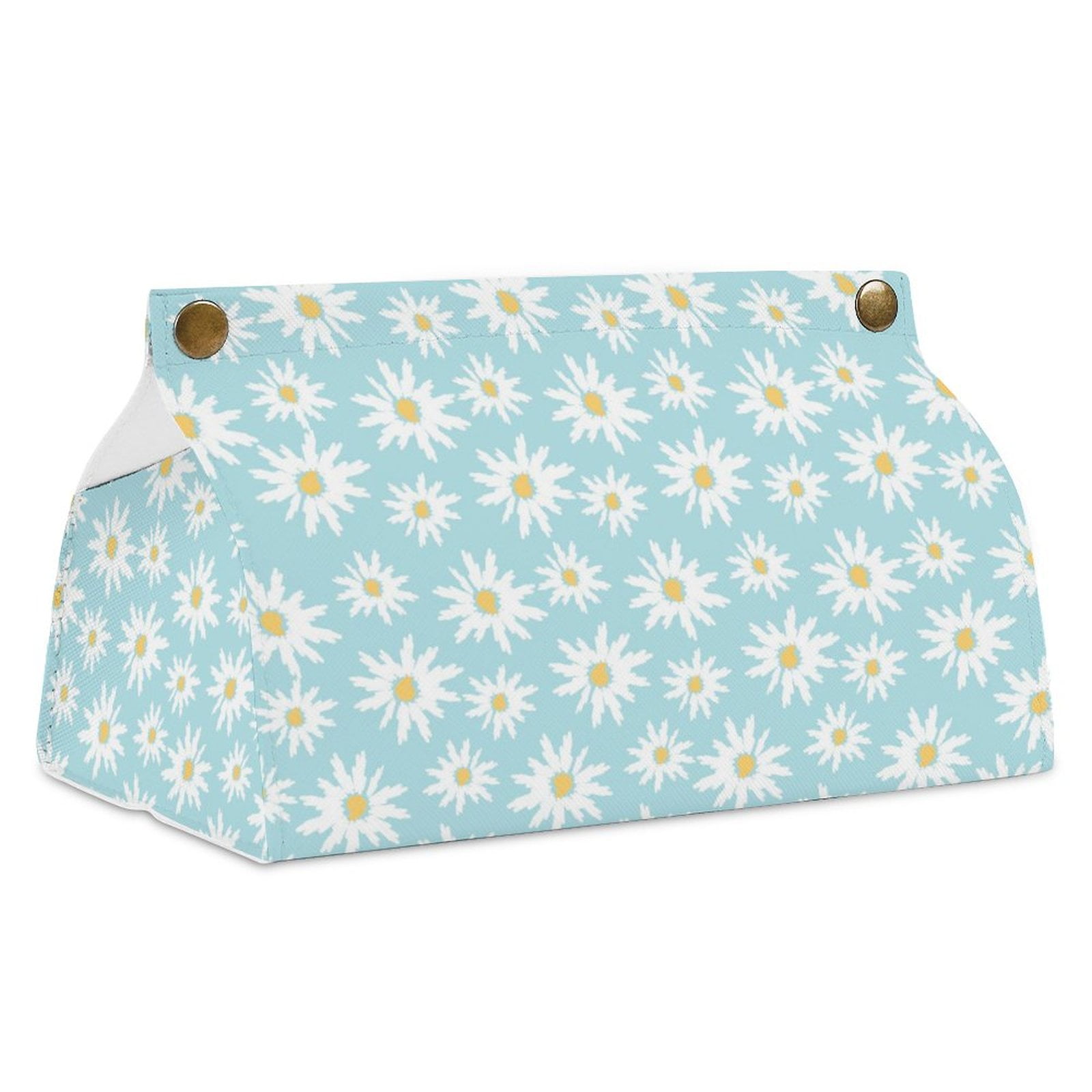 JINMUZAO Daisy Tissue Box Cover Tissues Cube Box Holder Decorative for ...