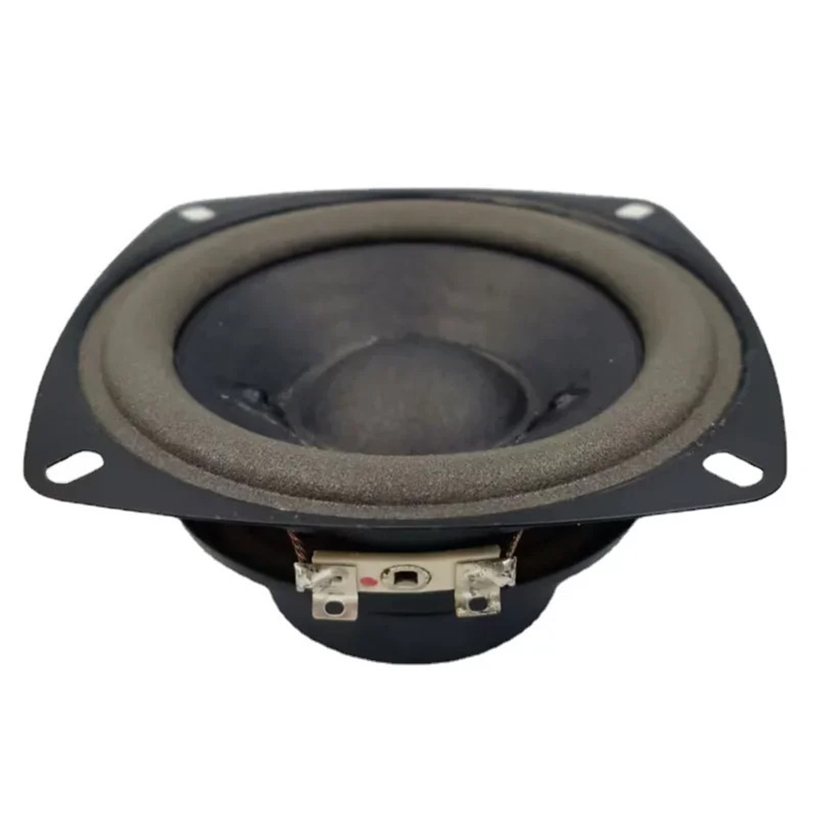 JINPENGf 2Pcs 4 Inch Midrange Bass Speaker 4 Ohm 20W Paper Cone Foam ...