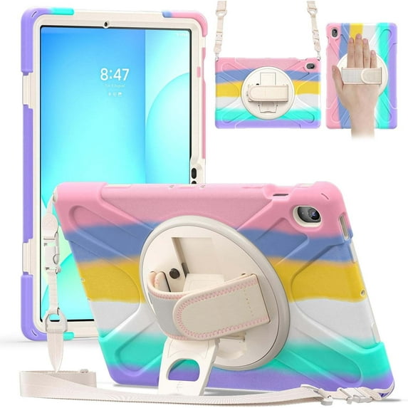 JINRAN Case for Samsung Galaxy Tab S10 FE+ Plus 13.1 Inch 2025 Model ...