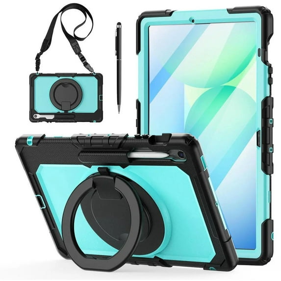 JINRAN Case for Samsung Galaxy Tab S10 FE Plus 13.1 inch 2025 SM-X620 ...