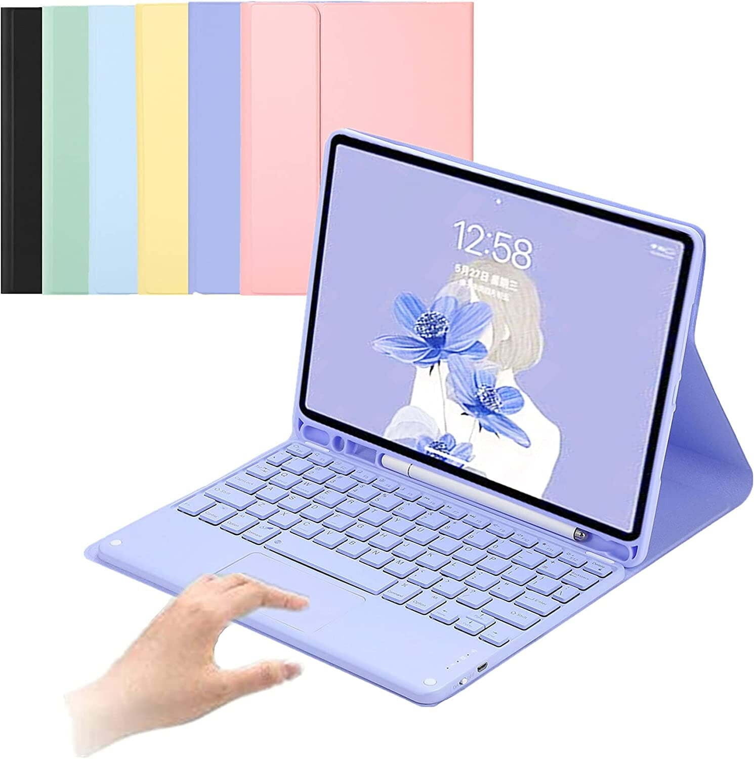 JINRAN IPad Pro 11 inch 4th 3rd 2nd Generation Keyboard case with ...