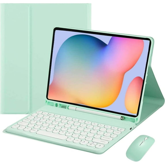 JINRAN Keyboard Case for Samsung Galaxy Tab A8 10.5 Inch, Detachable ...