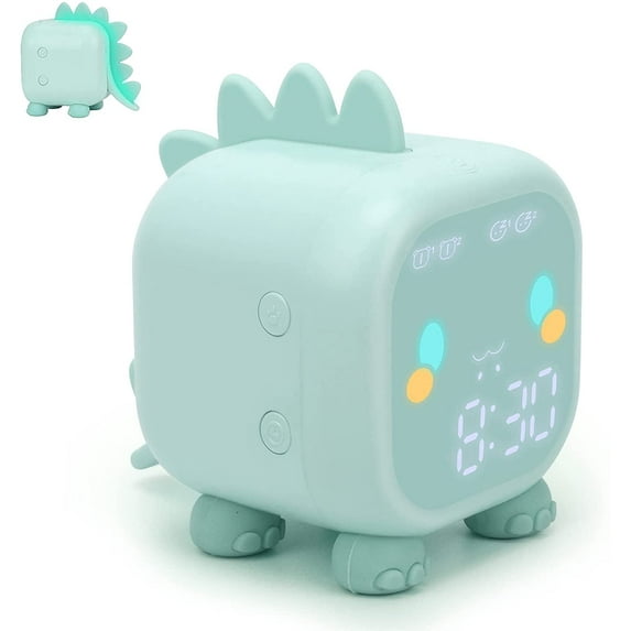 JINRAN Kids Alarm Clock, Digital Alarm Clock for Kids Bedroom, Cute ...