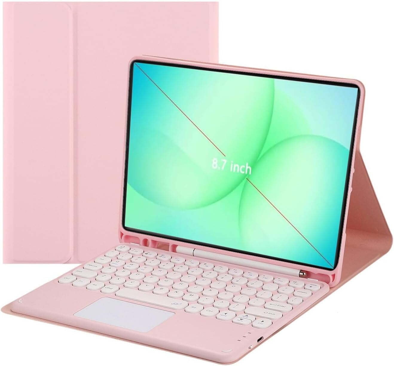 JINRAN Touch Keyboard Case for Samsung Galaxy Tab A11 8.7 Inch 2025 ...