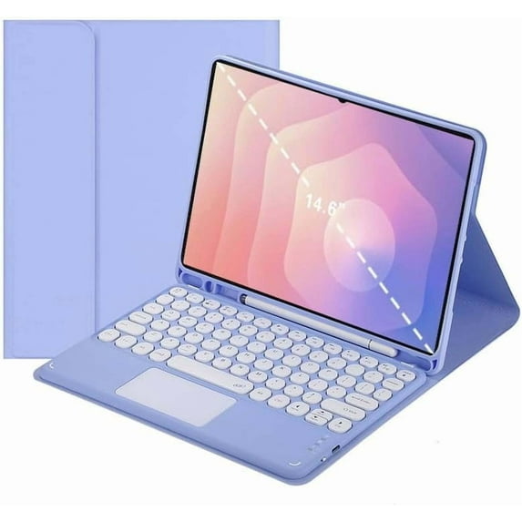 JINRAN Touch Keyboard Case for Samsung Galaxy Tab S11 Ultra (14.6-inch ...