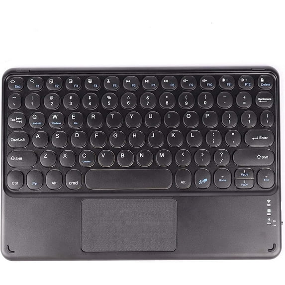 JINRAN Wireless Bluetooth Keyboard with Touchpad for ipad, Portable ...