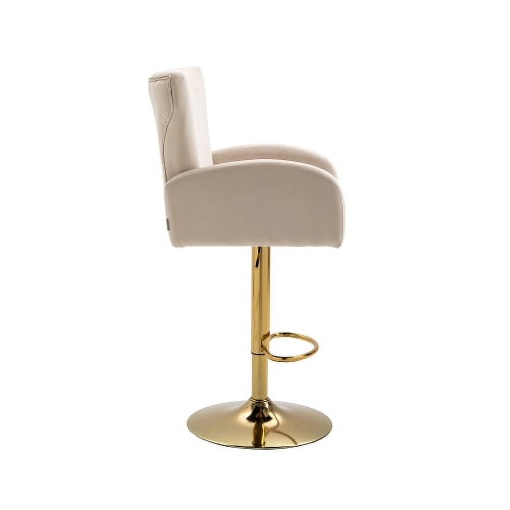 JINS & VICO Adjustable Bar Stool, Swivel Counter Height Chair with ...