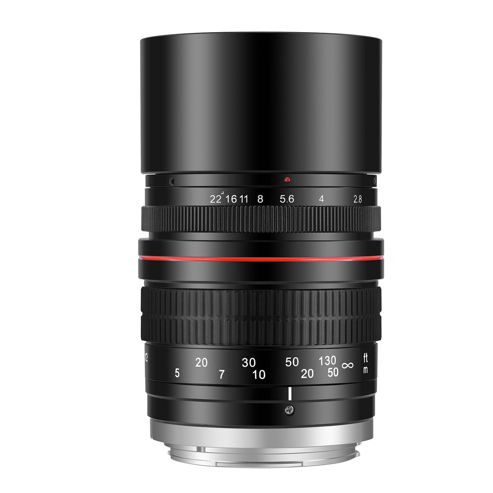 JINTU 135mm f/2.8 Manual Telephoto Lens Full Frame SLR Camera Lenses ...