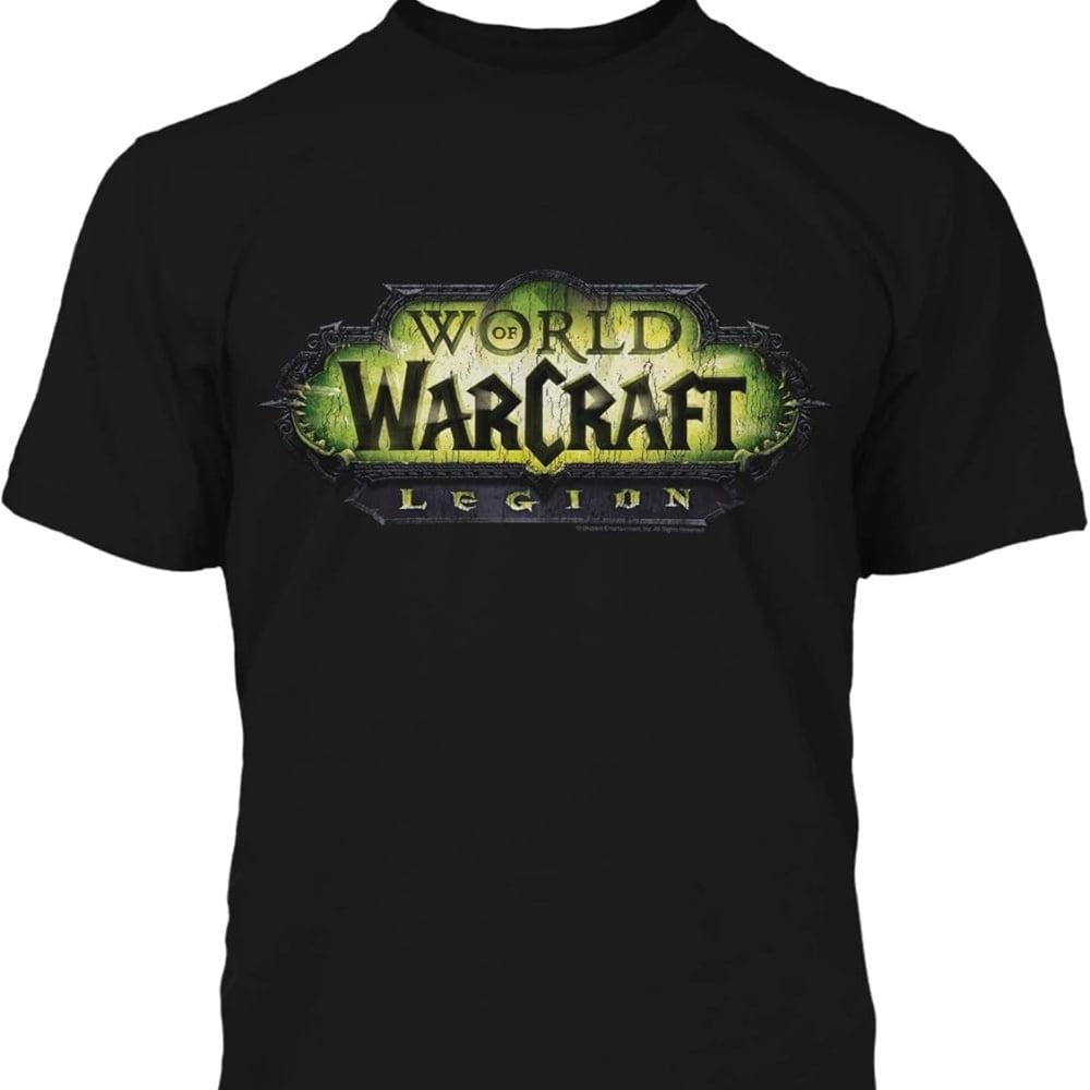 JINX World of Warcraft: Legion Logo Men's Gamer Graphic T-Shirt ...