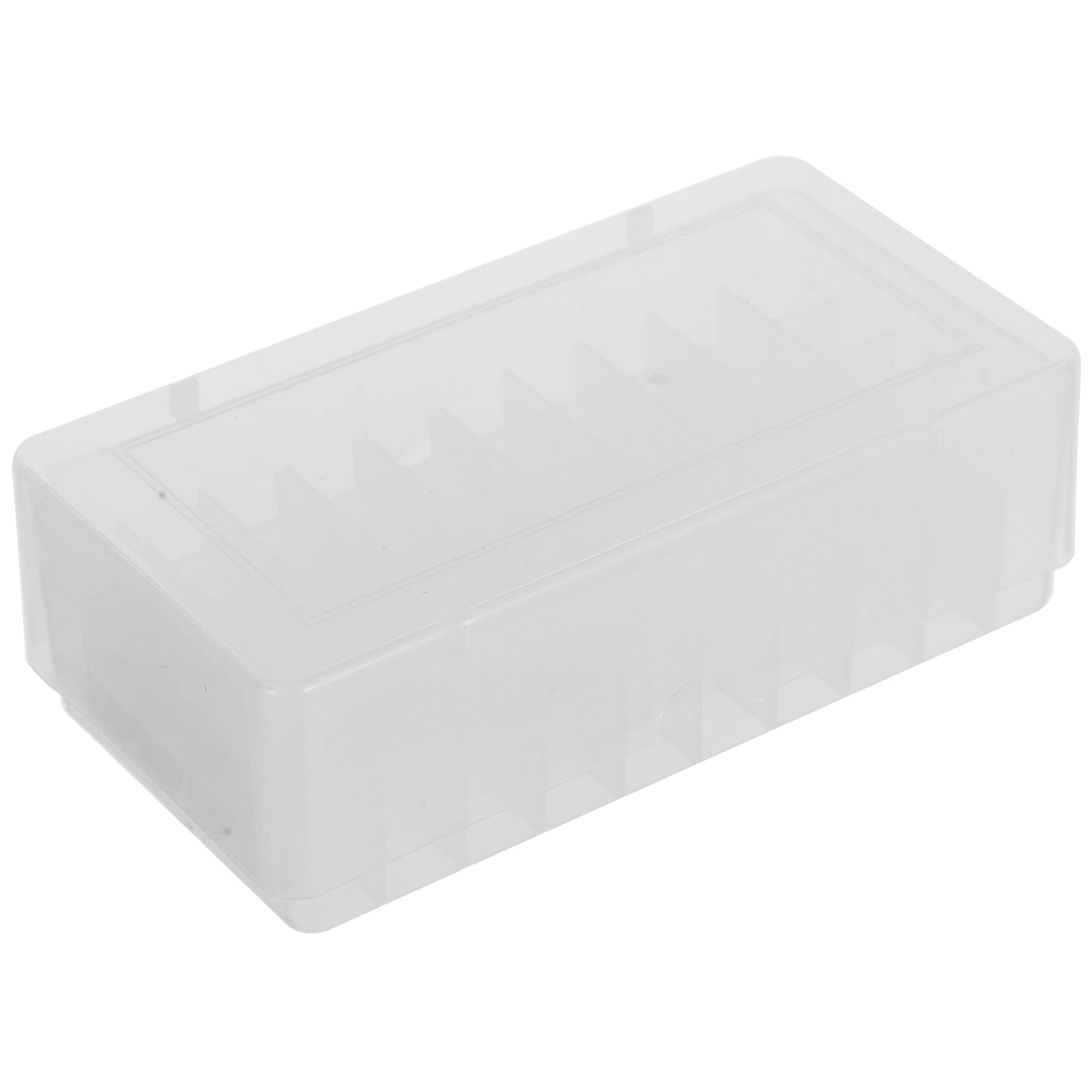 JINYUANN Transparent Cryogenic Storage Box with 50 Grids, Freezer ...
