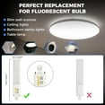 JINYUN-2-Pack 6W GX23 2-Pin LED PL Retrofit Lamp 13W GX23d CFL ...