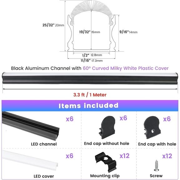 Led Strip Light Diffuser