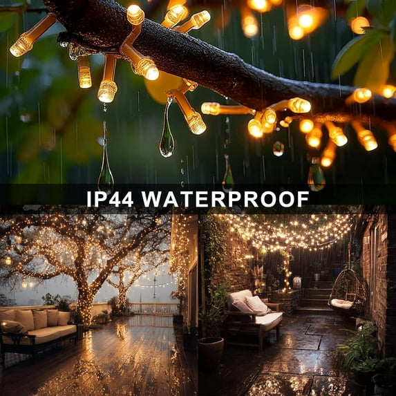 JINYUN-Christmas String Lights, 100 FT 300 LED Connectable Waterproof ...