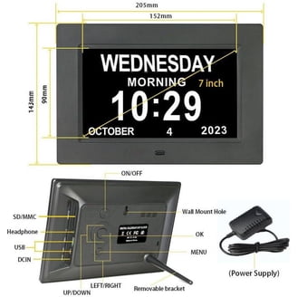 simple alarm clock for elderly