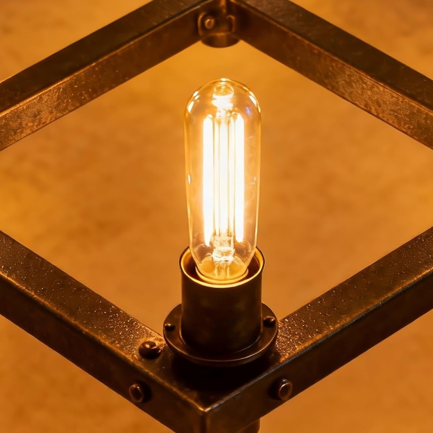 JINYUN-E12 Candelabra Bulb 60 Watt Equivalent, Dimmable Chandelier ...