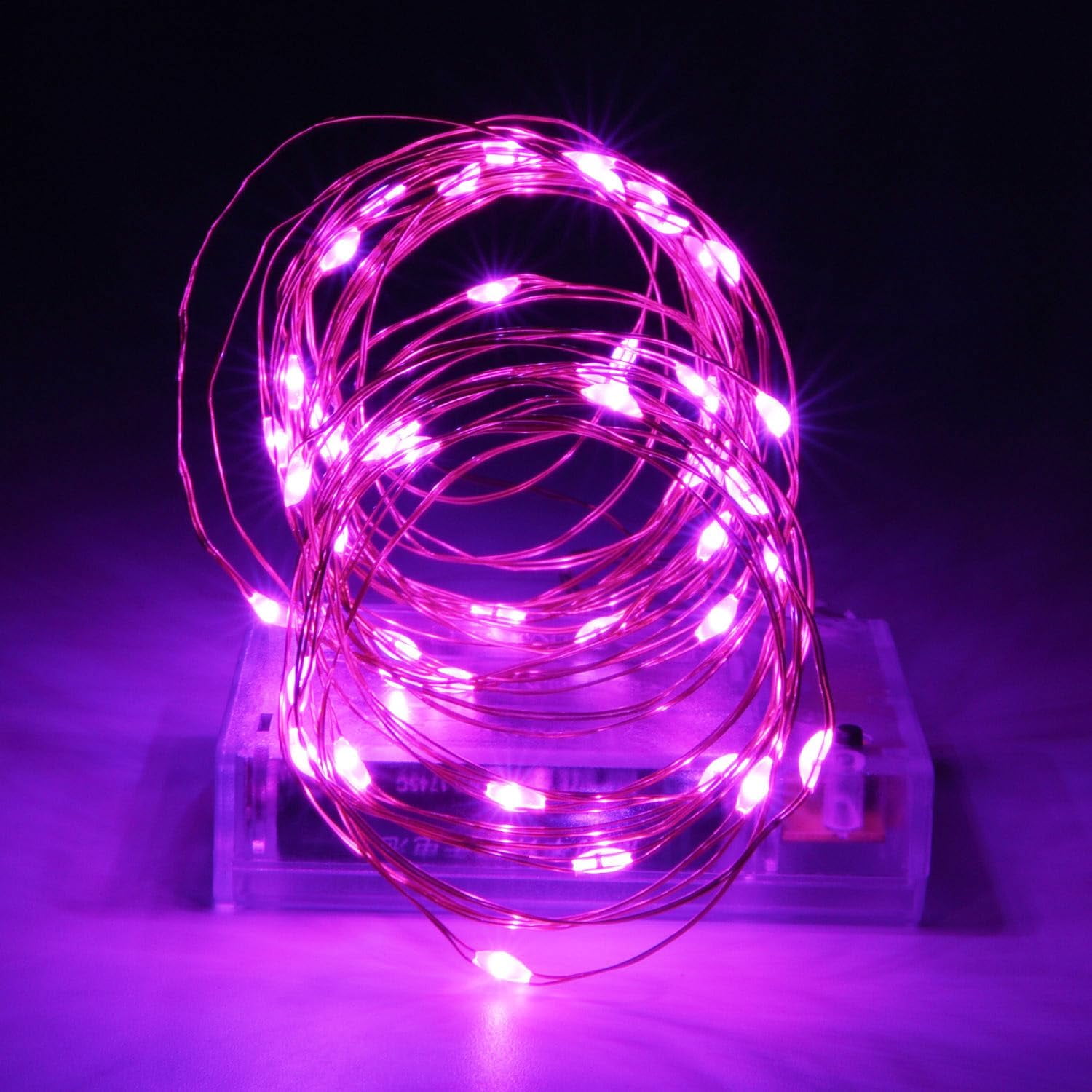 JINYUN-Fairy Lights, Battery Operated Christmas String Lights with 8 ...