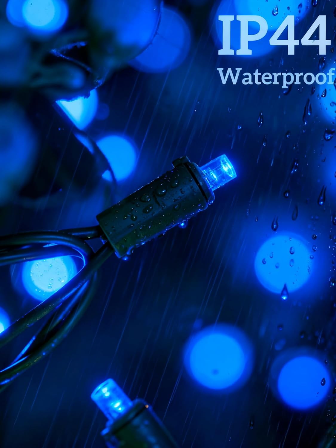 JINYUN-Led Christmas Net Lights for Bushes Outdoor, 132LED 6FT x 6FT ...