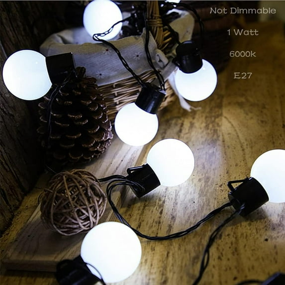 JINYUN-Night Light Bulb 1 Watt LED Low Watt Bulbs E26 E27 Standard Base ...