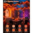 JINYUN-Orange Christmas Lights Outdoor, 80FT 240 LED Christmas Tree ...