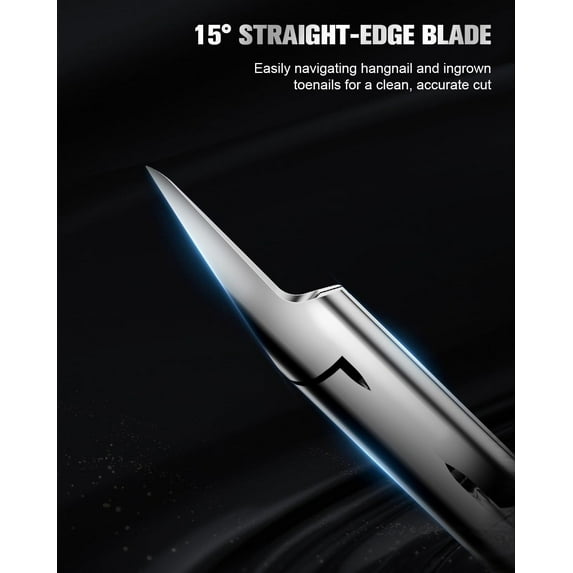 JINYUN-Podiatrist Straight Blade Toenail Clippers for Seniors - 4.4inch ...