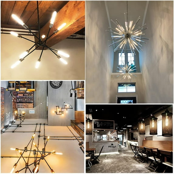 JINYUN-T10 Led Bulb,Dimmable 8W Led Tubular Bulbs, 75-100 Watt ...