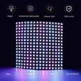 JINYUN-WS2812B RGB LED Digital Flexible Individually Addressable Panel ...