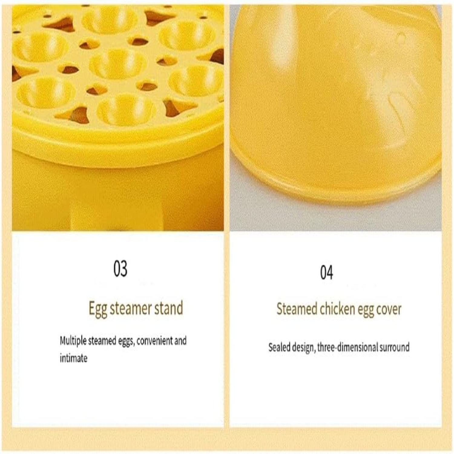 JINZHMQWL Reusable Plug Automatic Shut Off Multi- Quick Egg Boiler 7 ...