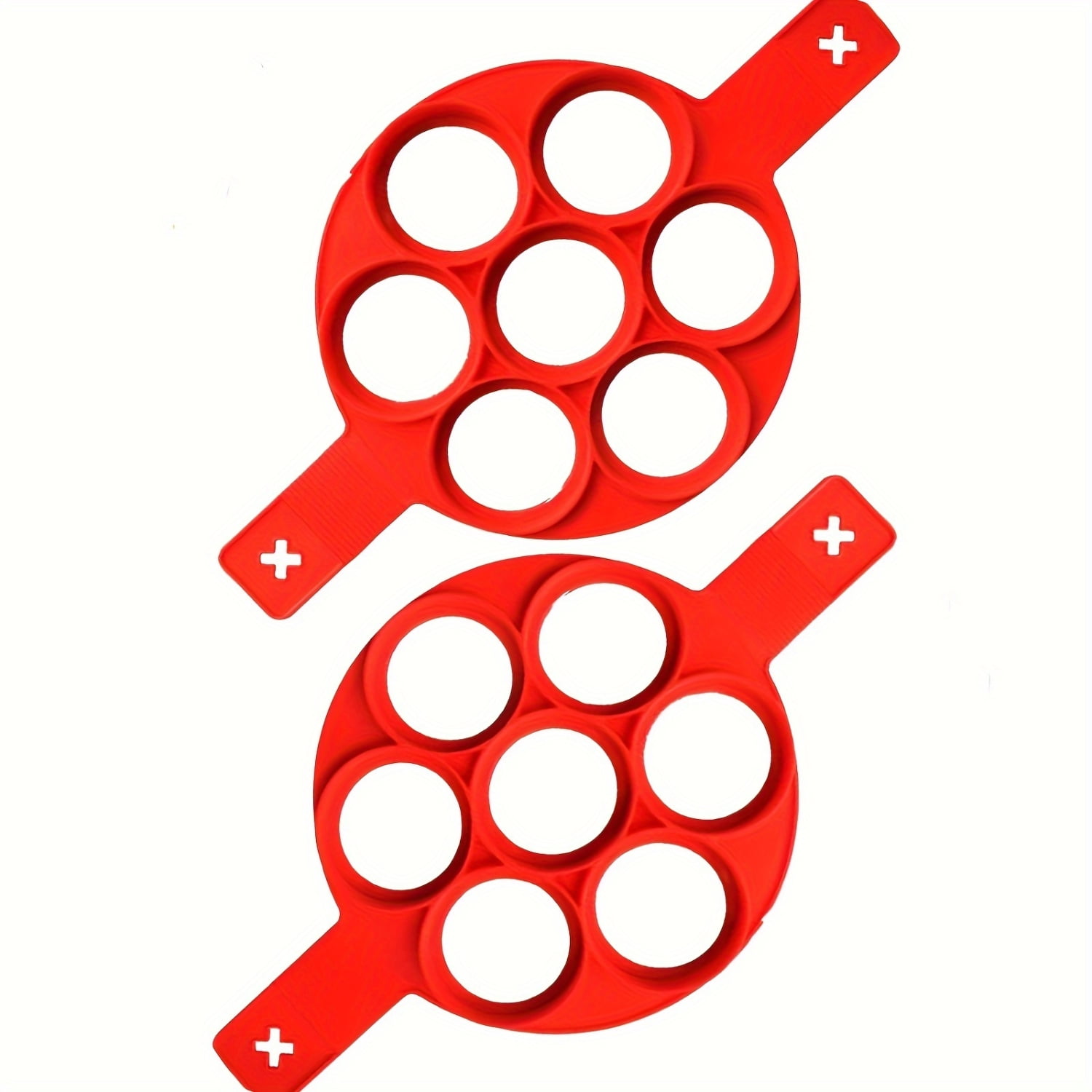 JINZHOUJZ Flip Cooker Pancakes Mold Flip and Cook Silicone Pancake ...