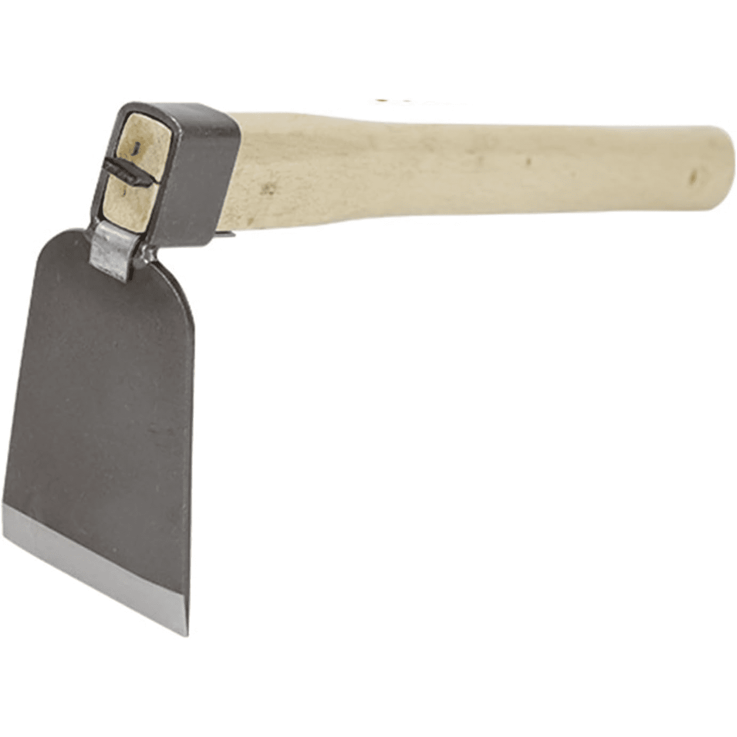 JINZHOUJZ Heavy-Duty Steel Garden Hand Hoe with Wooden Handle ...