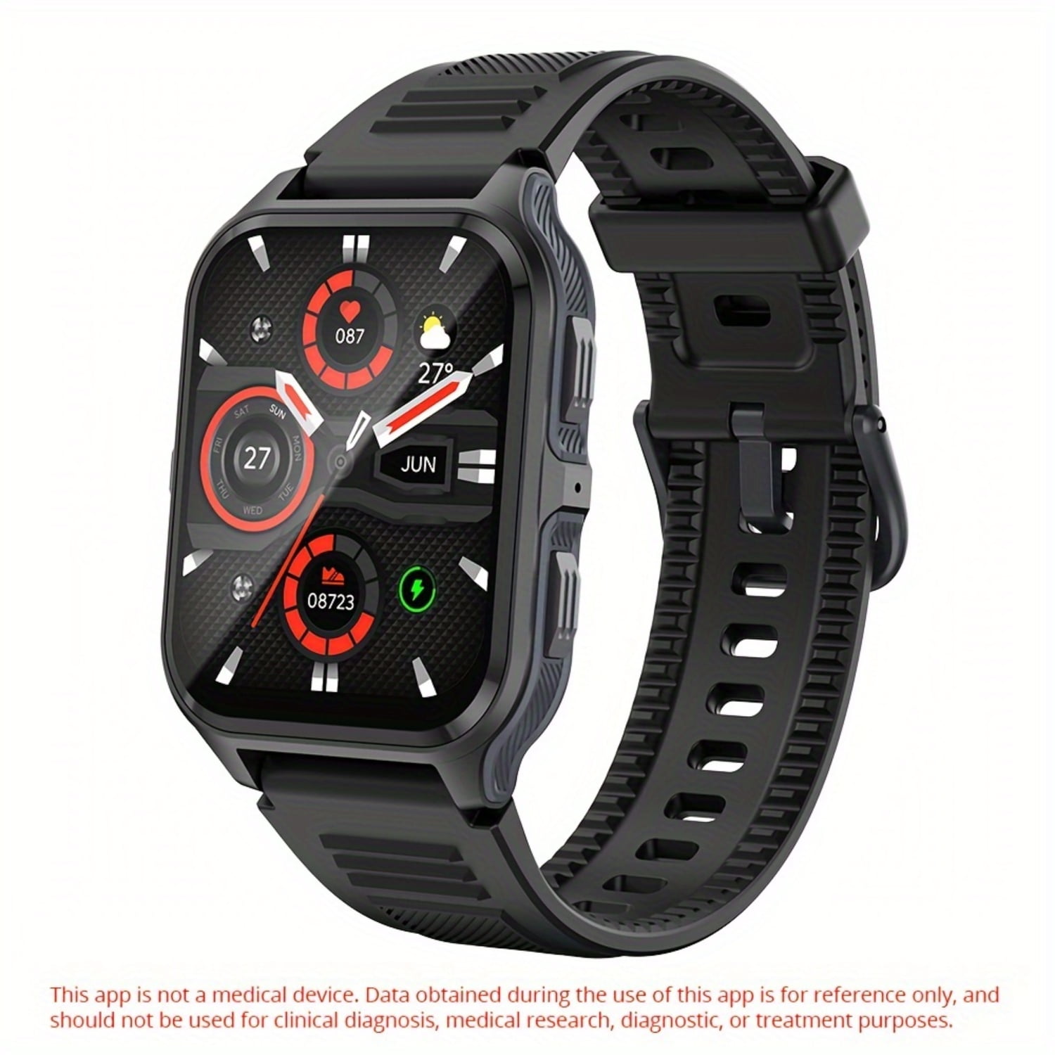 JINZHOULS P73 Smart Watch 4.83cm HD Screen Smartwatch With AI Voice 100 ...