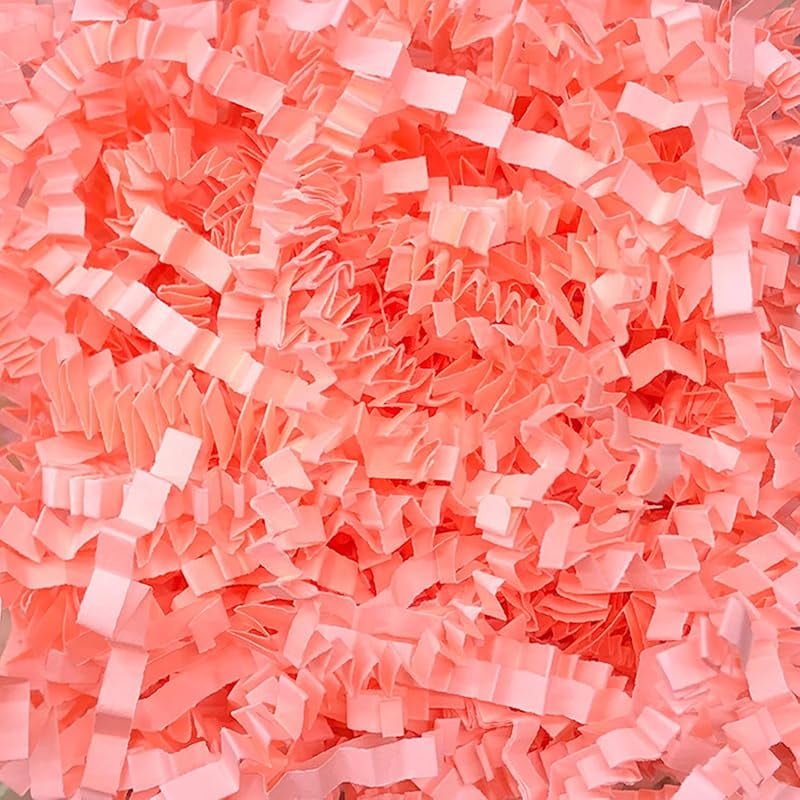 JINZOFLY Crinkle Cut Paper Shred Filler, Shredded Paper for Gift Box ...