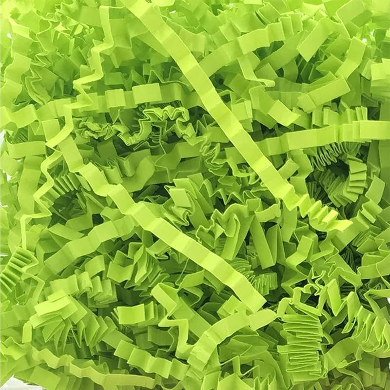 JINZOFLY Crinkle Cut Paper Shred Filler, Shredded Paper for Gift Box ...